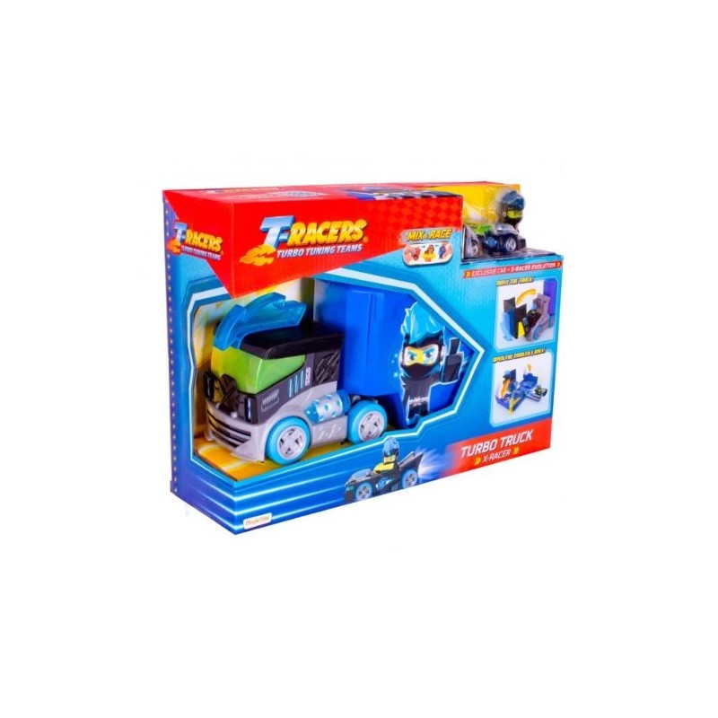t racers x racer turbo truck magic box