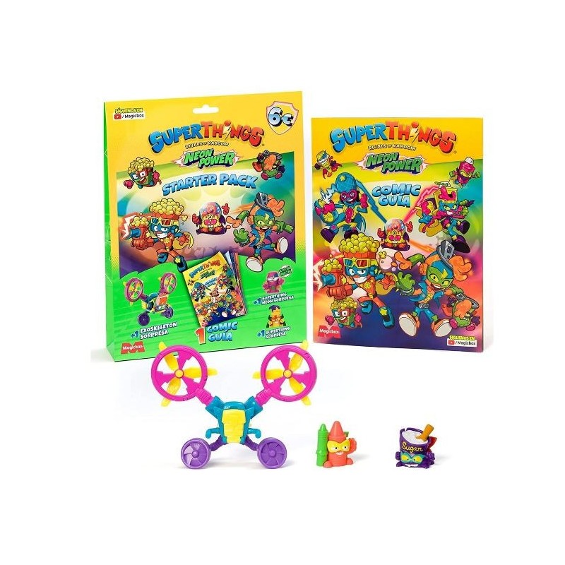 superthings neon power straterpack magic box